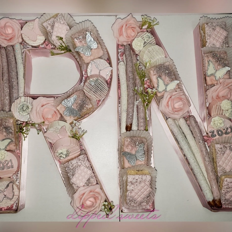 Number/ Letter boxes – Dipped Sweets
